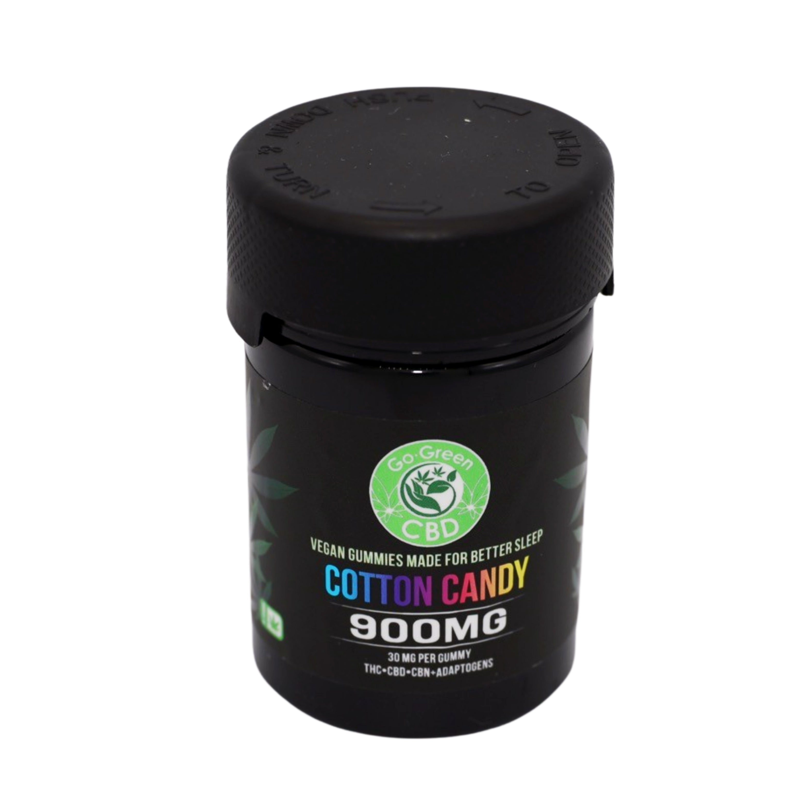 GO GREEN SLEEP GUMMY 900MG Cotton Candy | Go Green CBD – gogreen-cbd