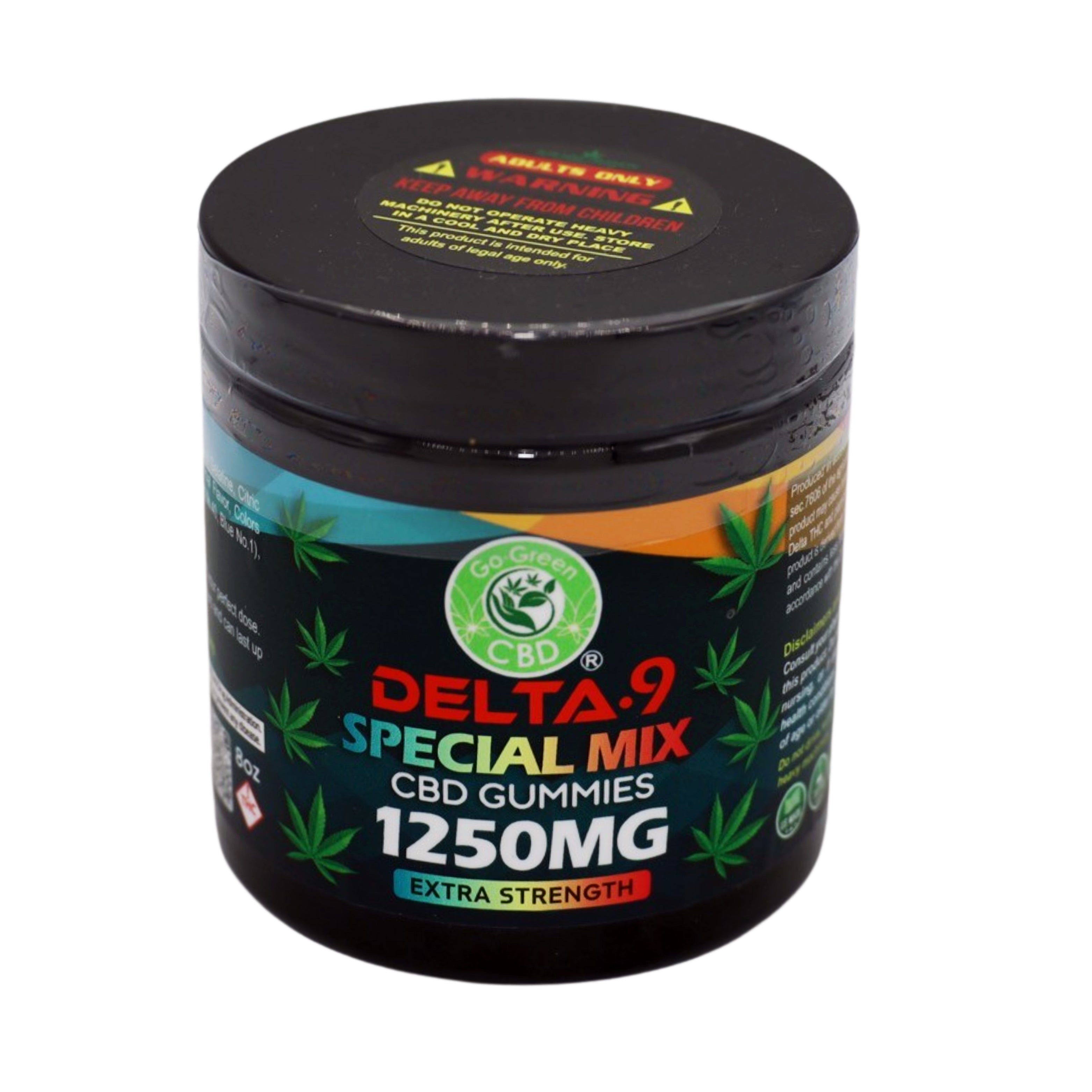 Delta 9 | Special Mix Vegan Gummies 1250mg | Go Green CBD – gogreen-cbd