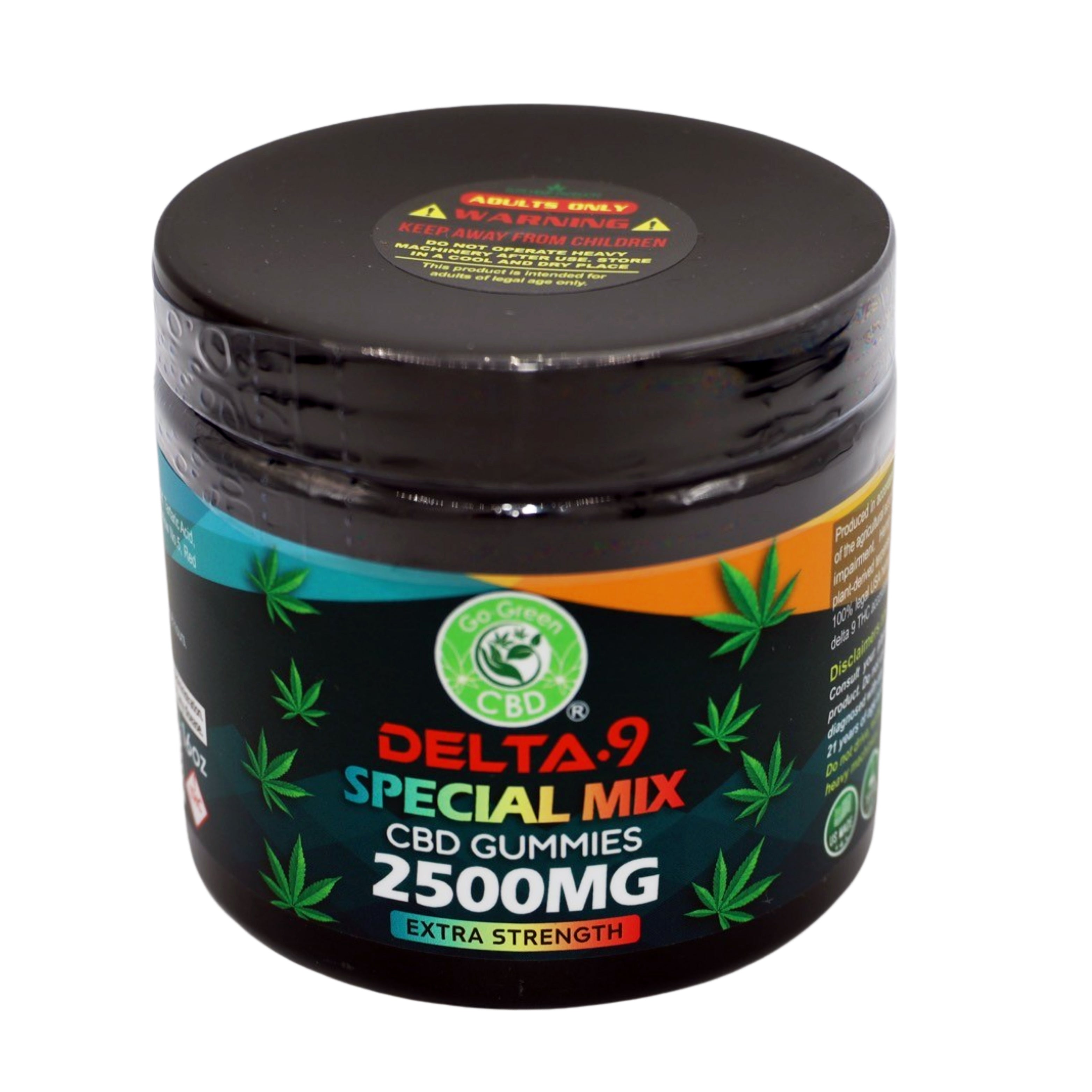 Delta 9 | Special Mix Vegan Gummies 2500mg | Go Green CBD – GoGreen-CBD