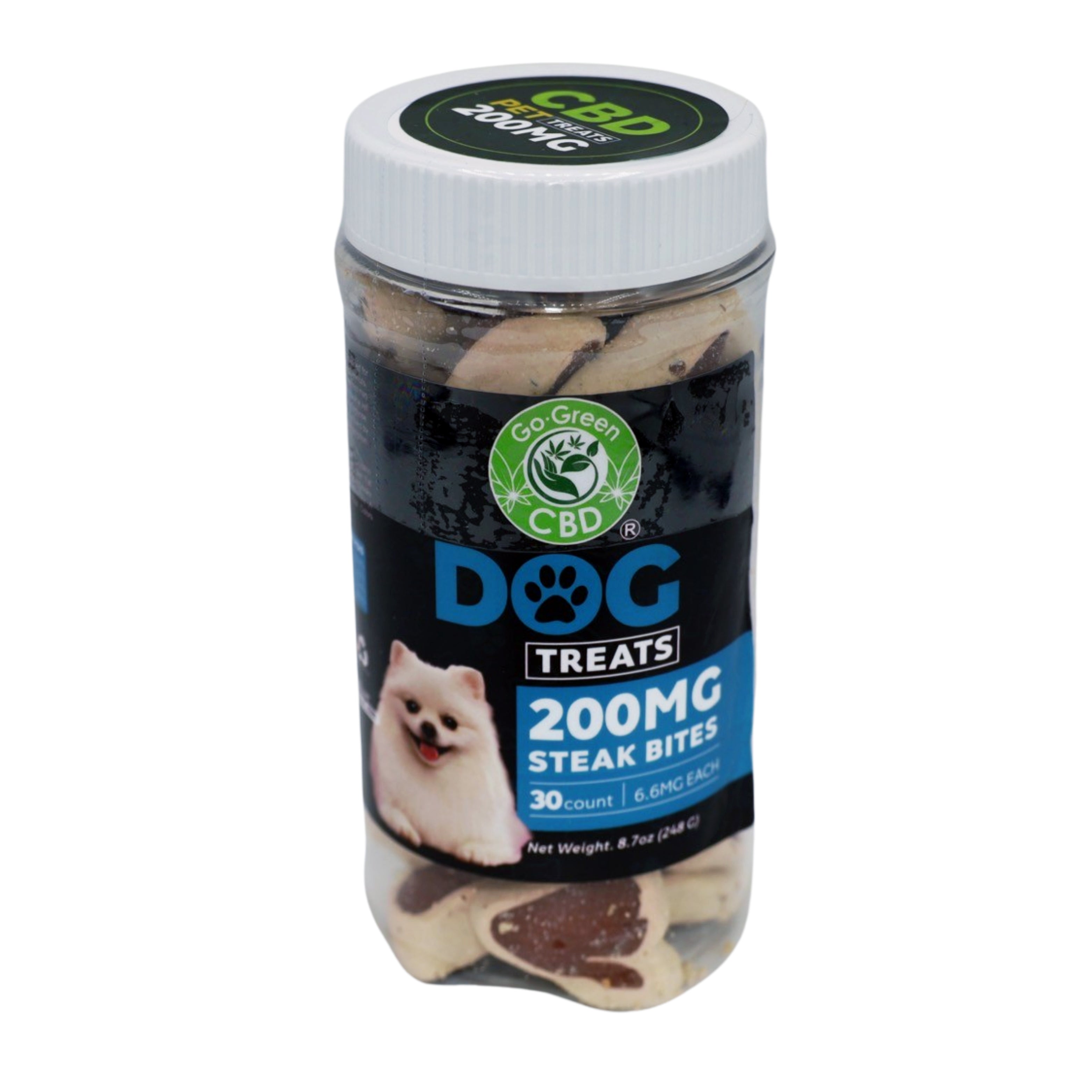 CBD Dog Treat 200mg Steak Bites | Go Green CBD – gogreen-cbd
